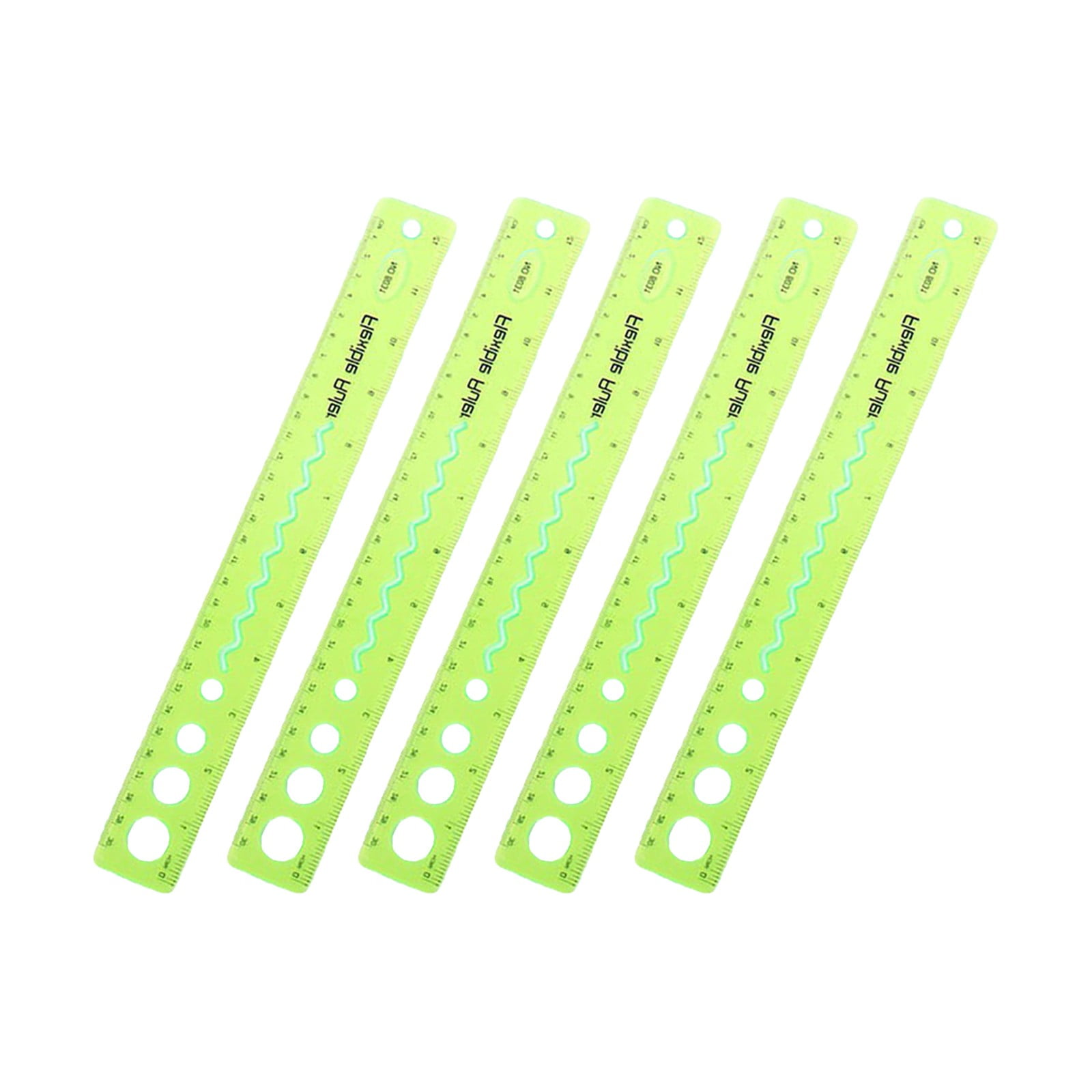 Mfigree Inch Bendable Ruler,Flexible Ruler, Soft Bendable Ruler ...