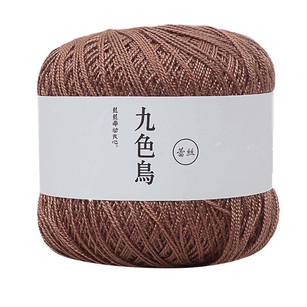 Mfigree Lace Thread Diy Woven Cotton Fine Cotton Thread Crochet Yarn ...