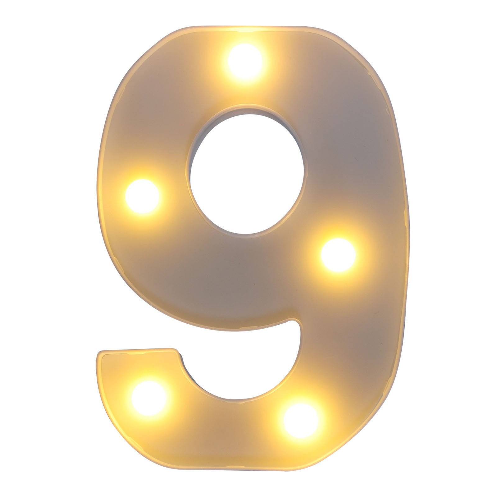 Mfigree Letters Up Standing Light Light Wihte Plastic Hanging Warm ...