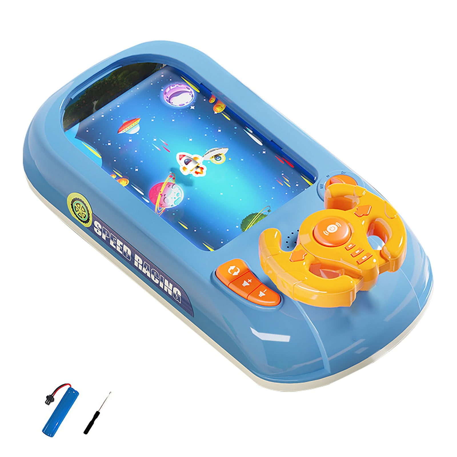 Mfigree Musical Steering Wheel Toys for Boys 4 6 Toddler Driving Racing ...