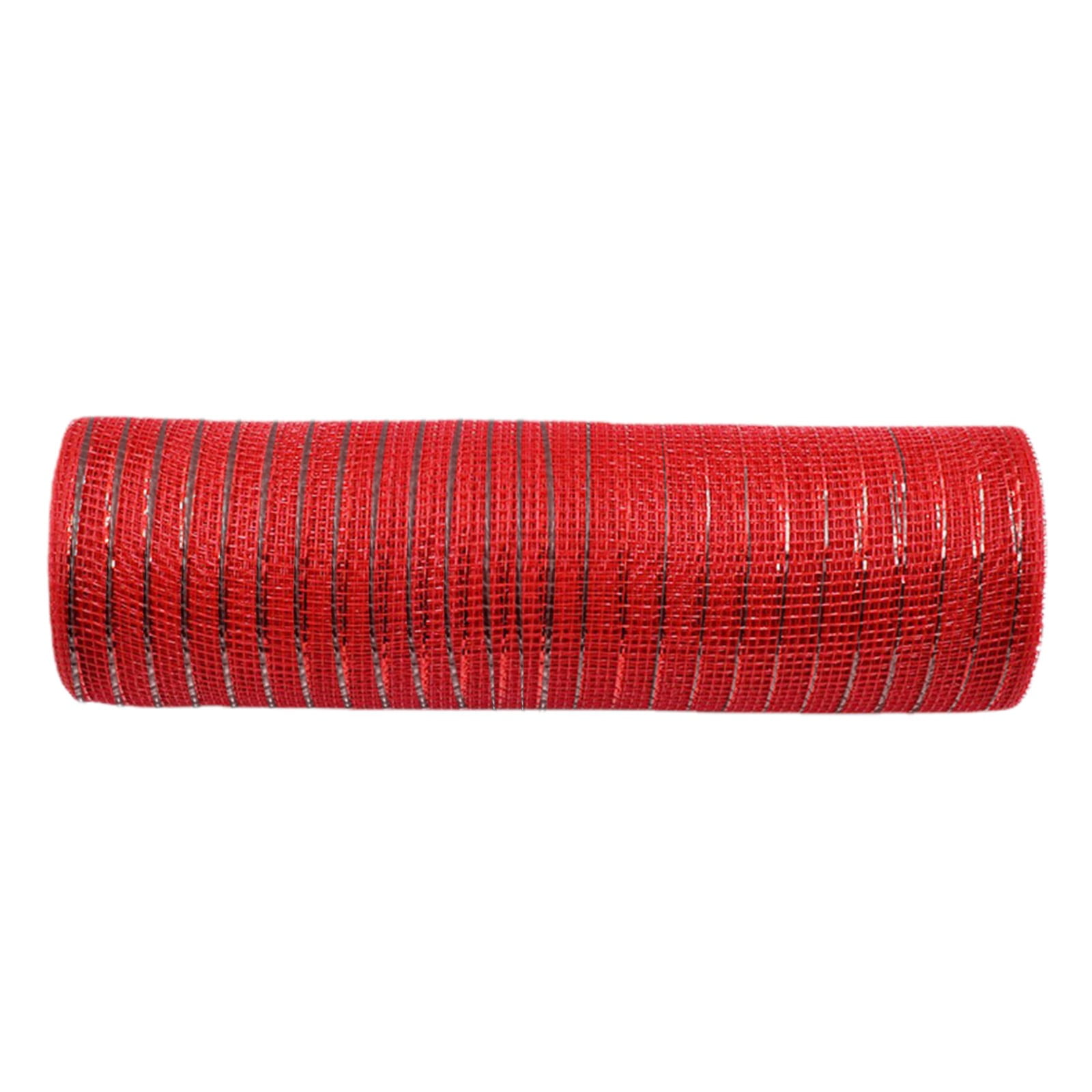 Mfigree Poly Mesh Ribbon with Metallic Foil Each Roll for Wreaths Swags ...