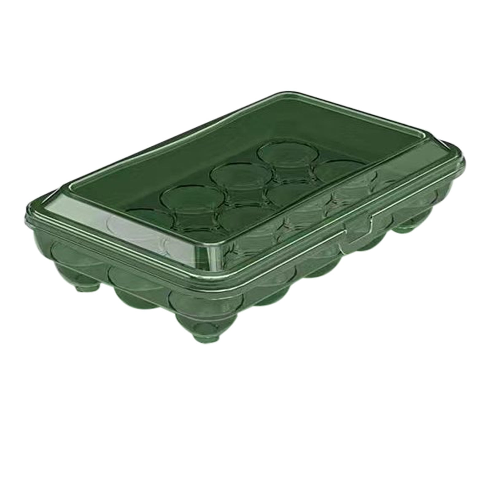 Mfigree Reusable 24 Grids Transparent Drawer Space Quality Eggs Storage ...