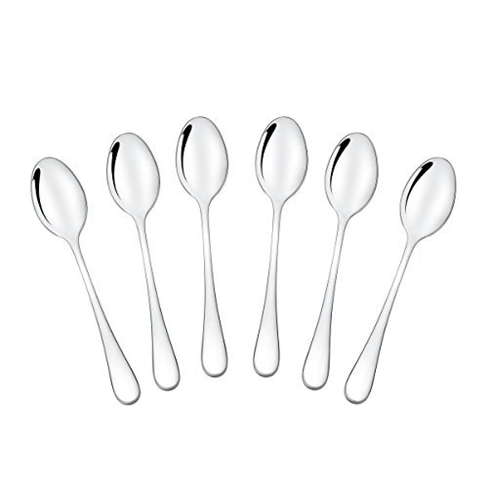 Mfigree Reusable 304 Spoons Mini Coffee Spoon 18/10 Stainless Steel ...