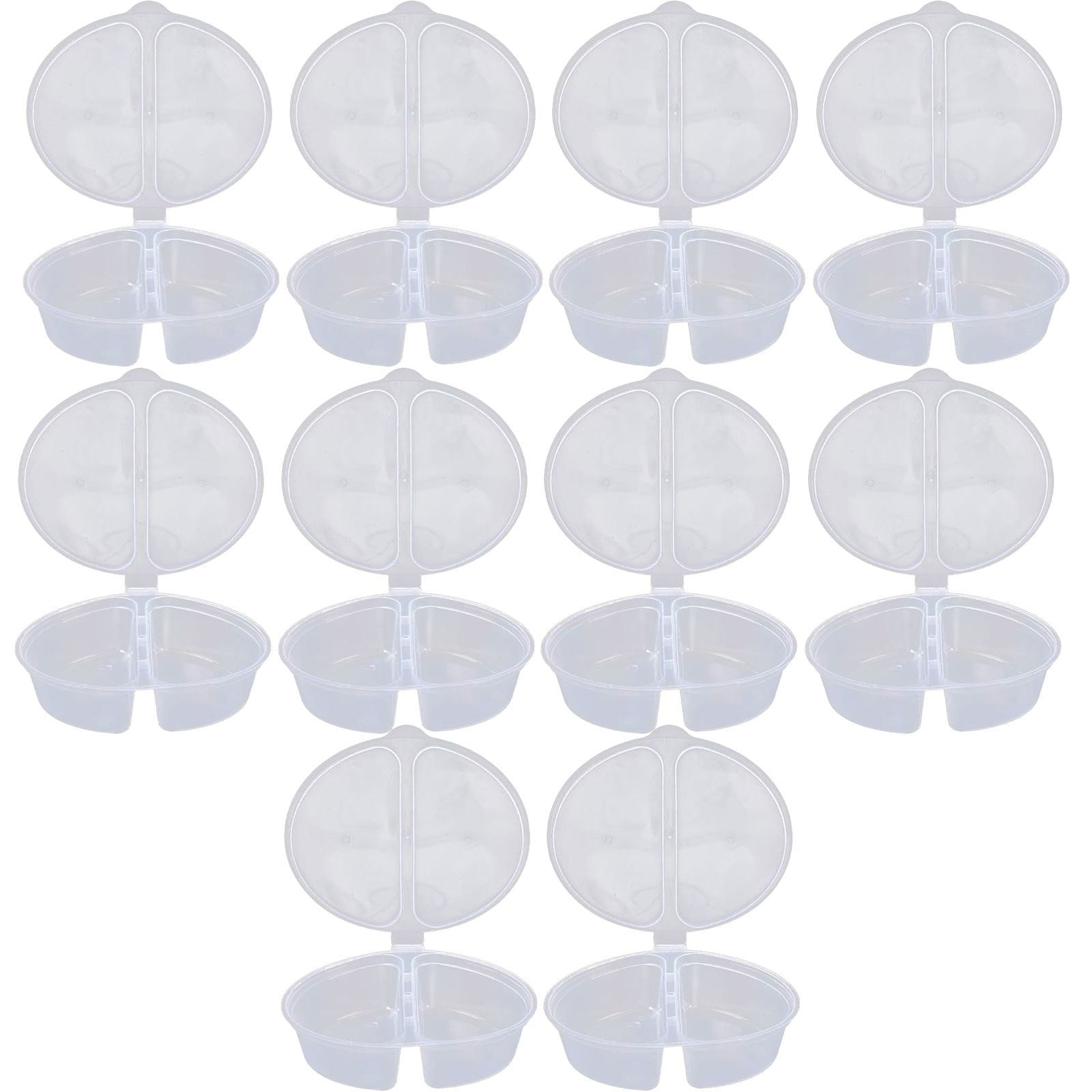 Mfigree Snack Containers, Snack Pack Containers with Lid, Double ...