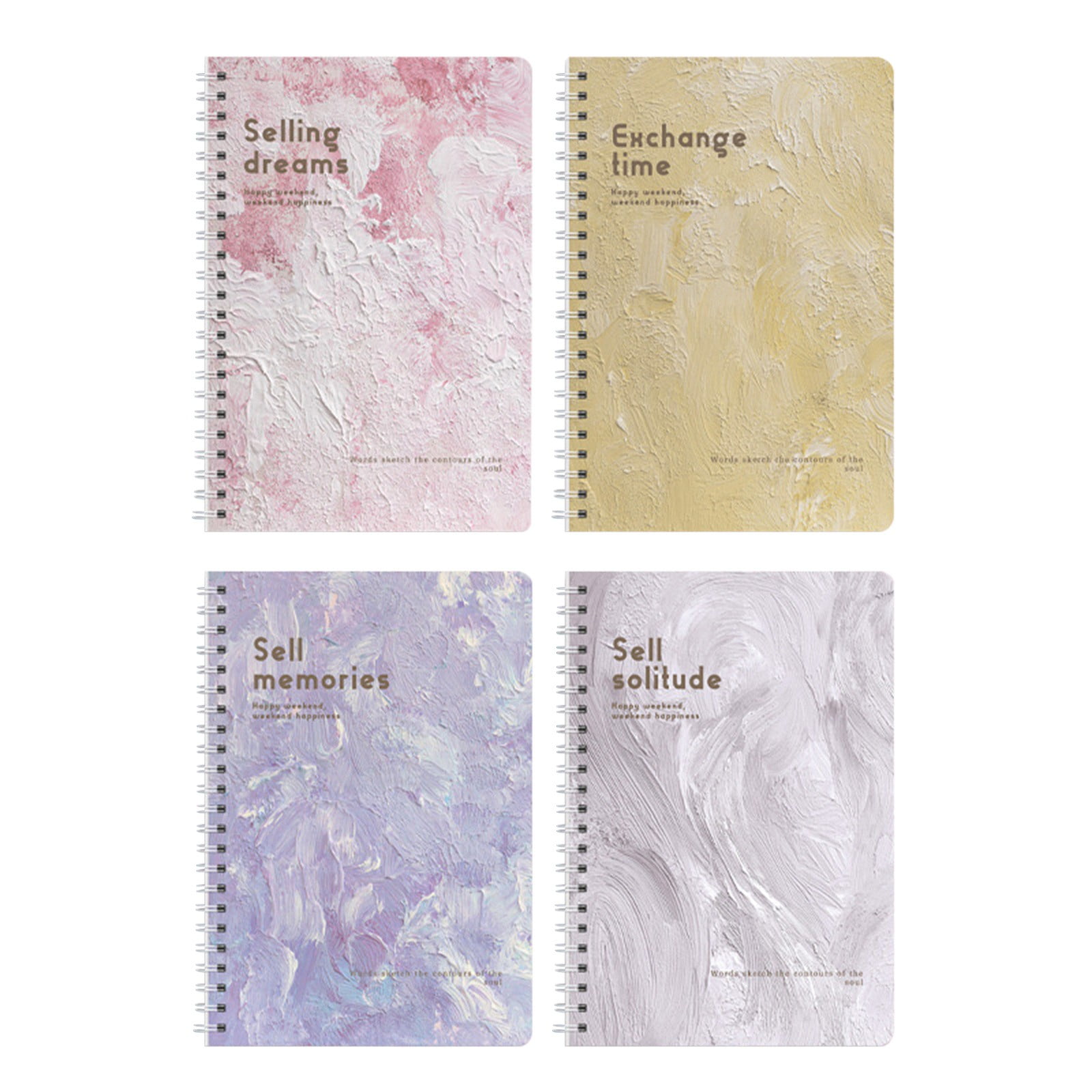 Mfigree Spiral Notebook A5 Note, Taking, Subject Notebook Office Supply ...