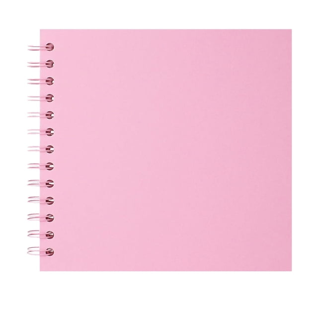 Mfigree Spiral Notebook, Scrapbook 7x7 Inch DIY Scrapbook Album ...