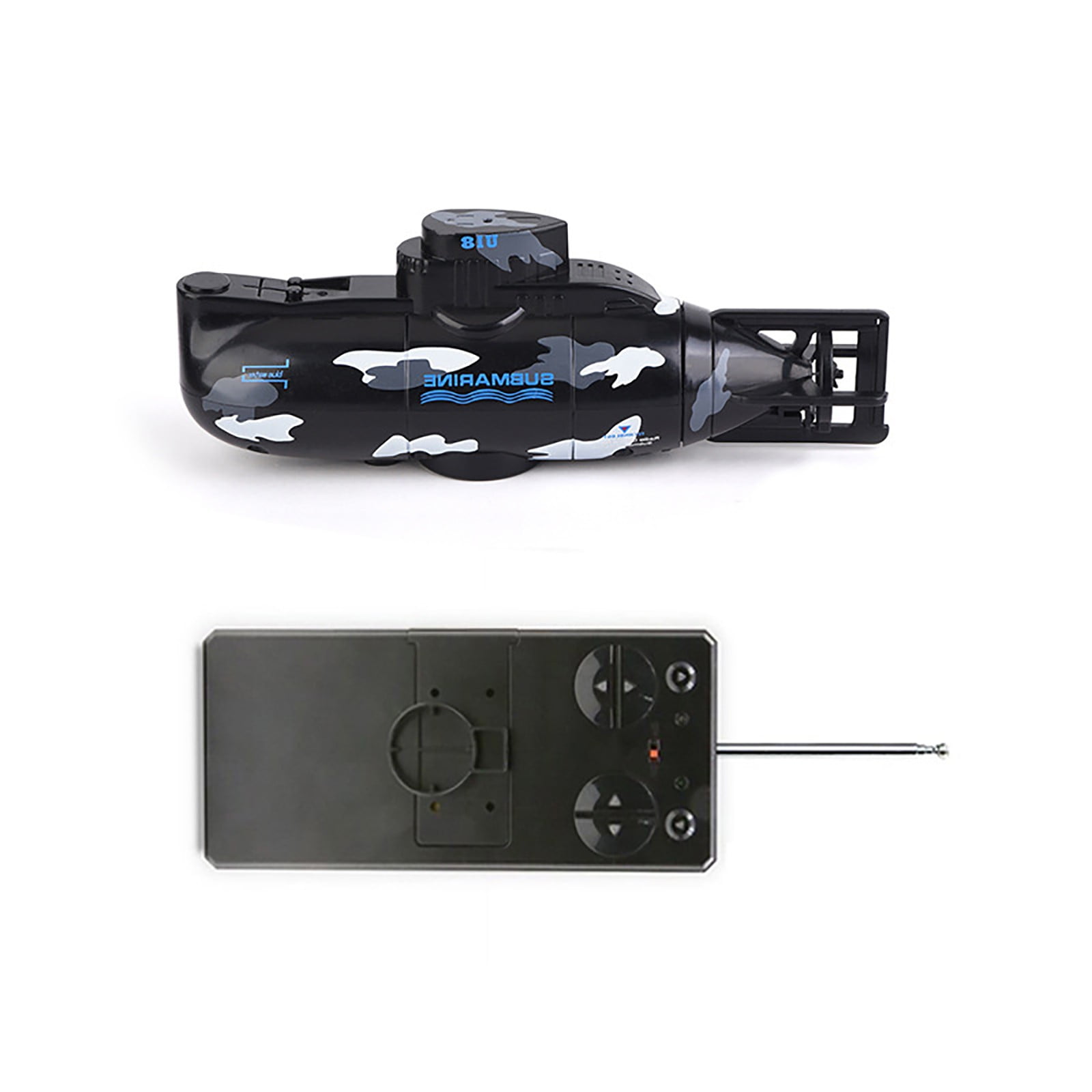 Mfigree Tipmant Mini RC SubmarineRemote Control Boat ShipMilitary Model ...