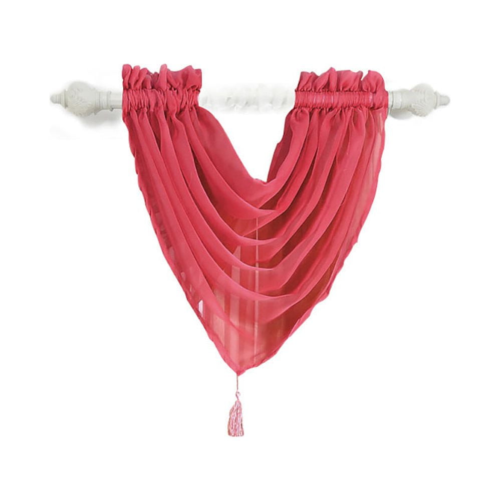 Mfigree Voile Curtain Swags All Colours Pelmet Valance Net Curtains ...