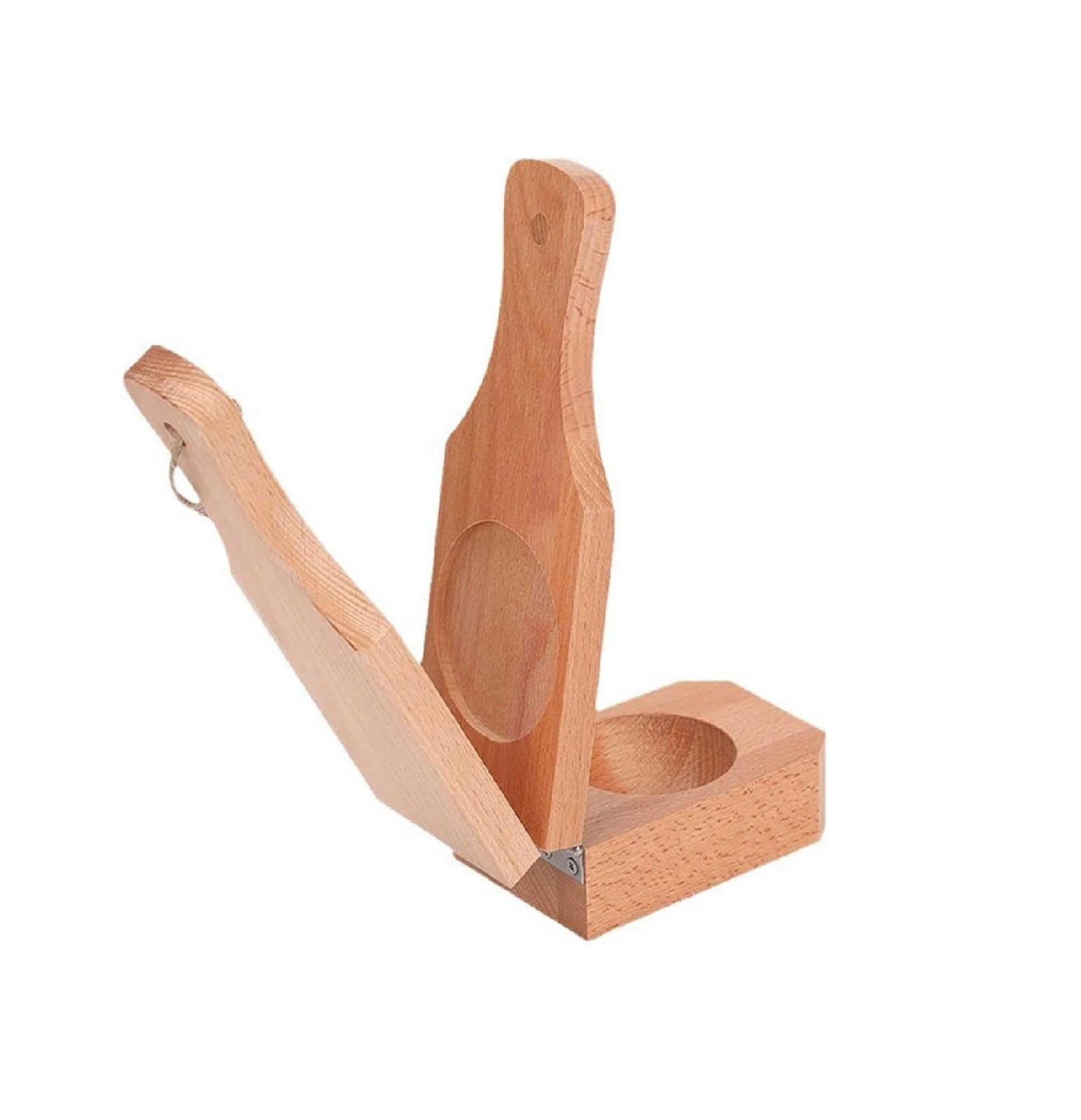 Mfigree Wooden Handle 2-in-1 Portable Banana Maker Tool - Latin Cooking ...