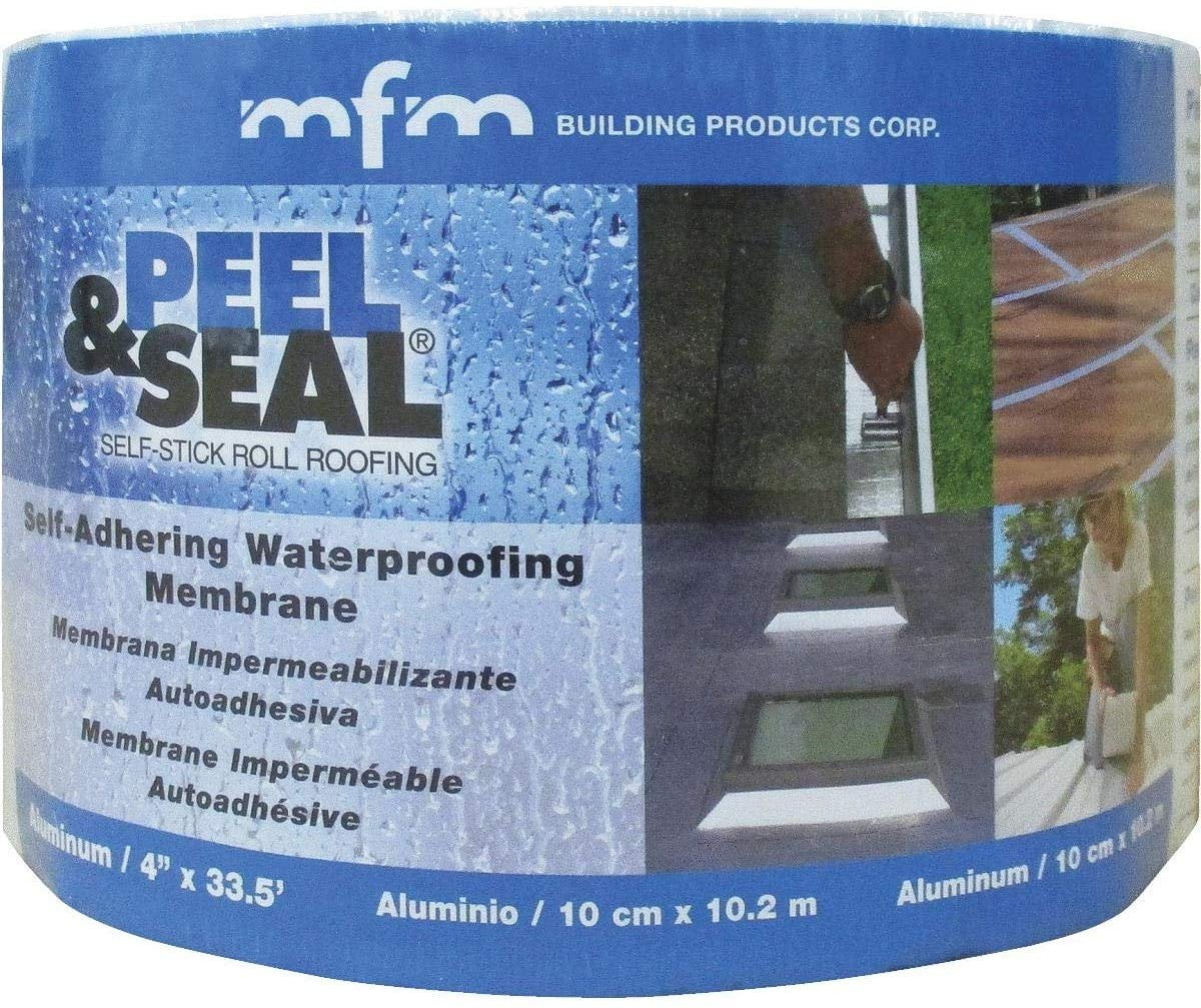 Mfm Building Product 50041 4" x 33.5' Peel & Seal - Walmart.com