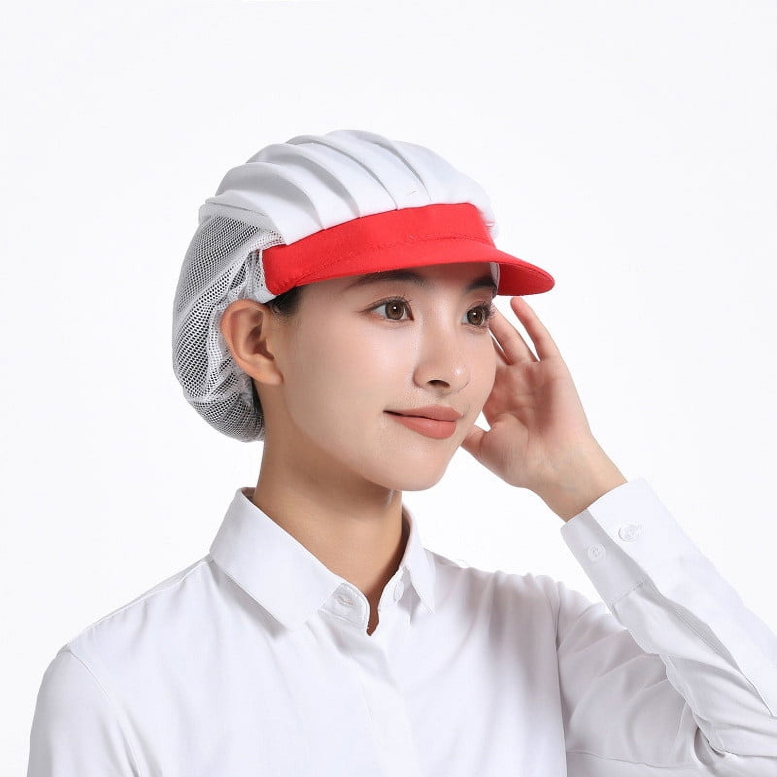 Mfyjkho Men And Women Ventilation Hotel Catering Chef Hat Food Hat ...