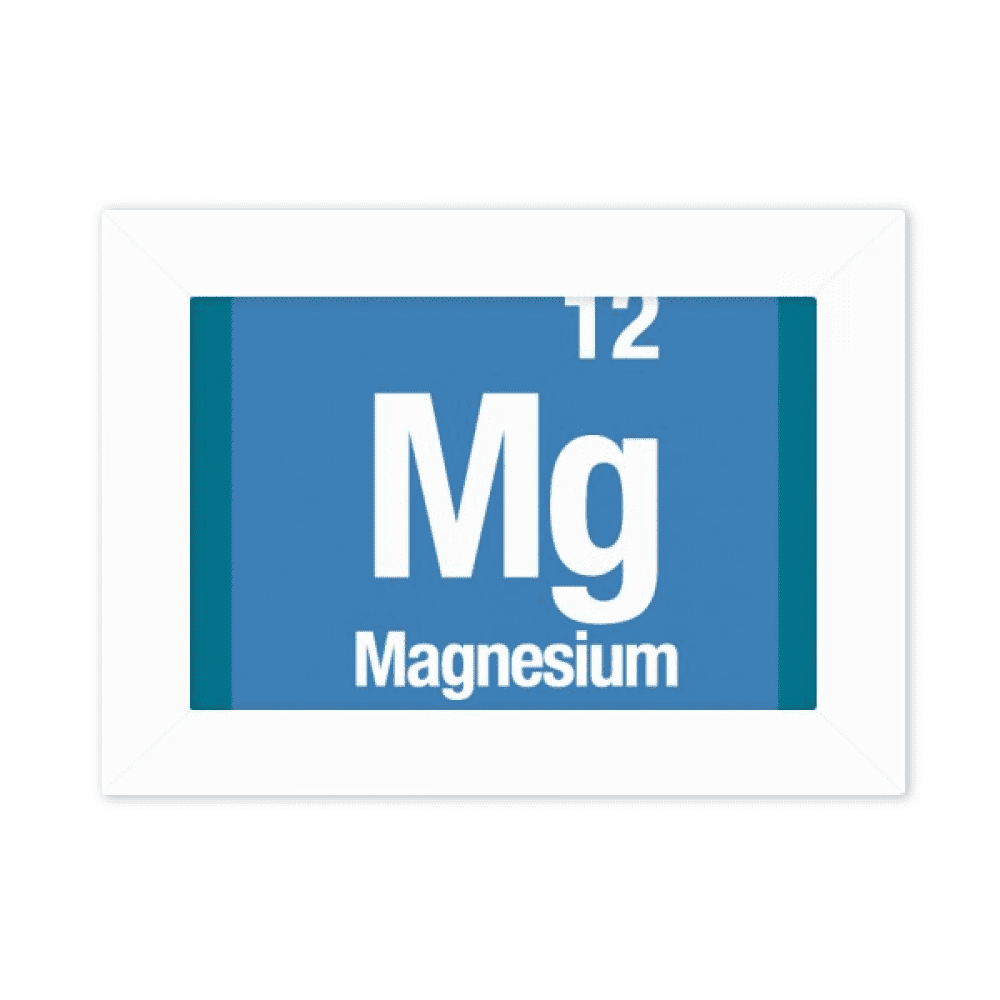 Mg Magnesium Checal Element chem Photo Mount Frame Picture Art Painting ...
