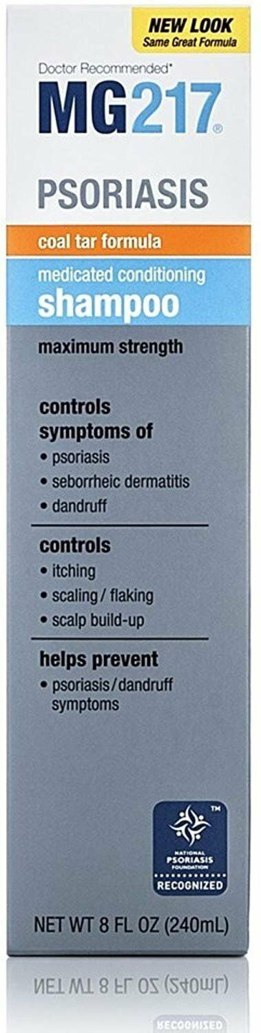 Mg217 Meedicated Psoriasis Medicated Shampoo, Maximum Strength, 8oz, 8 ...