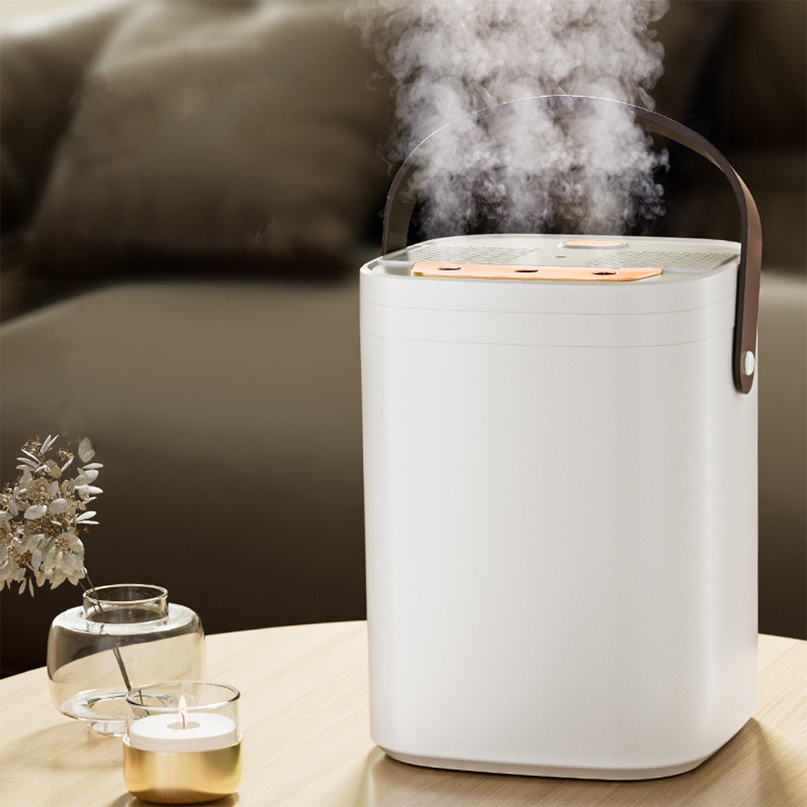Mgaxud 1.8L Large Tank Ultrasonic Humidifier with 24-Hour Run Time ...