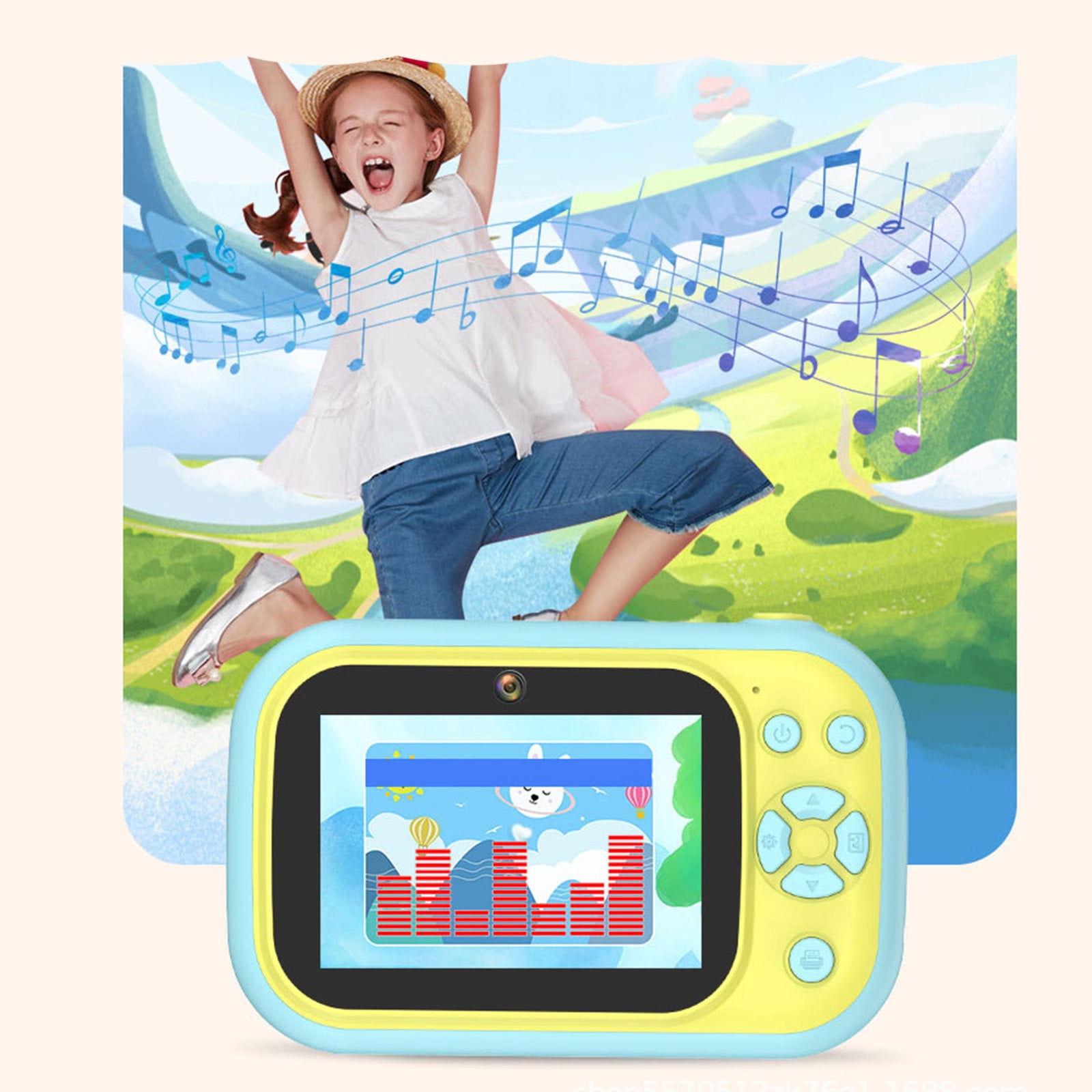 Mgaxud 12MP 3.5-Inch Screen Kids Camera with Instant Thermal Printing ...