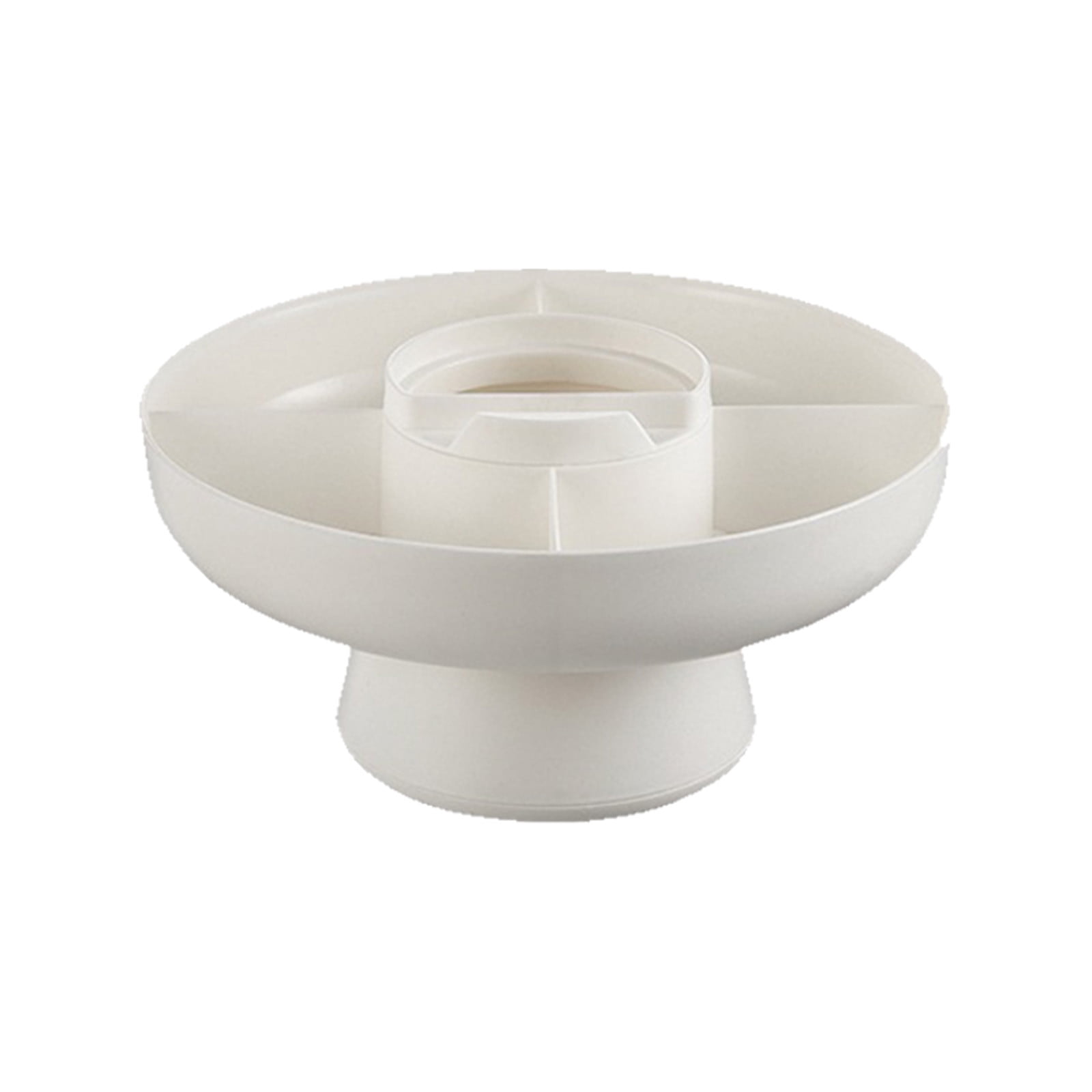 Mgaxud 5-Segmented Snack Tray with Lids - Creative Fruit and Candy ...