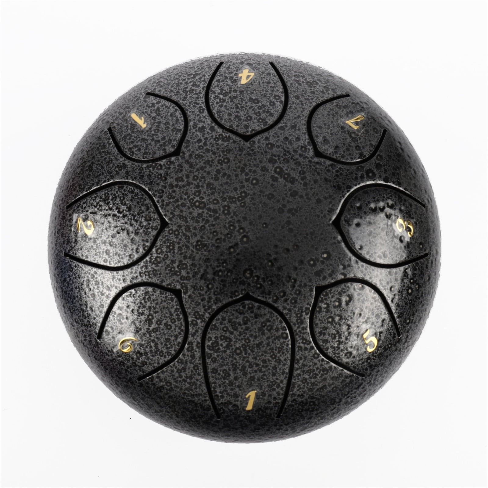 Mgaxud 6 Inch Steel Tongue Drum - Premium Adult's Hand Music Instrument ...