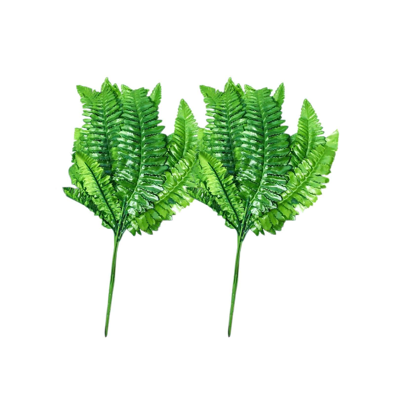 Mgaxud Artificial Persian Fern Leaves - Lifelike Greenery for Home ...