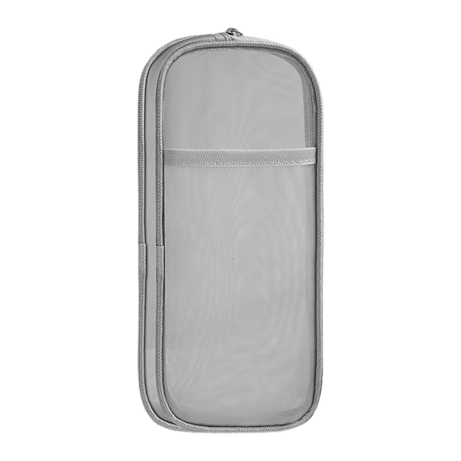 Mgaxud Double-Layer Mesh Pencil Case - Large Capacity, Portable ...
