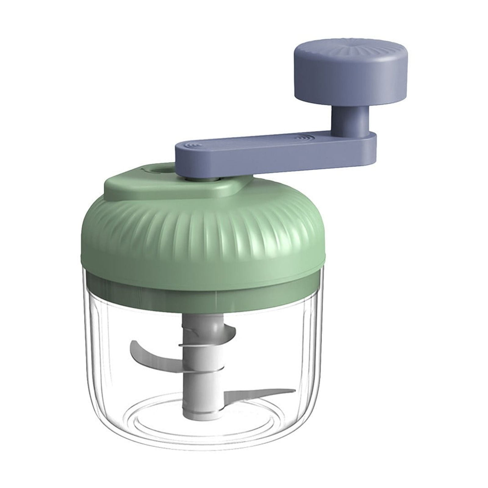 Mgaxud Handheld Food Chopper - Stainless Steel Blades Meat Grinder with ...