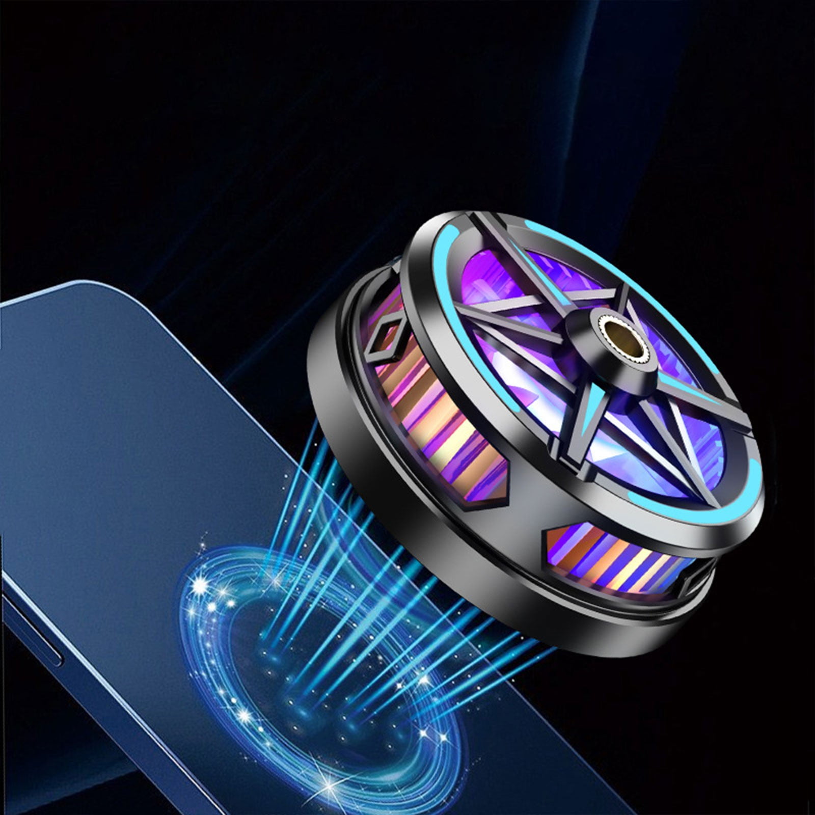 Mgaxud Magnetic Phone Cooler with High-Power Fan and Semiconductor Heat ...