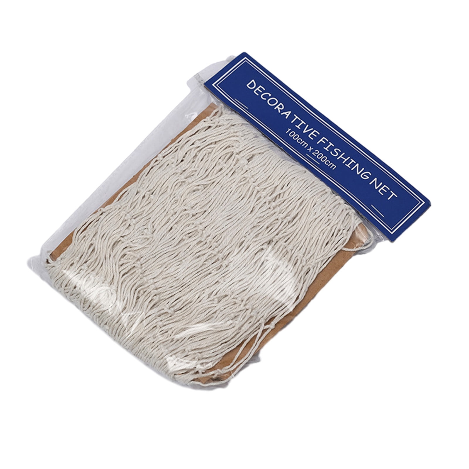 Mgaxud Mediterranean Style Cotton Rope Fishing Net Decoration with ...