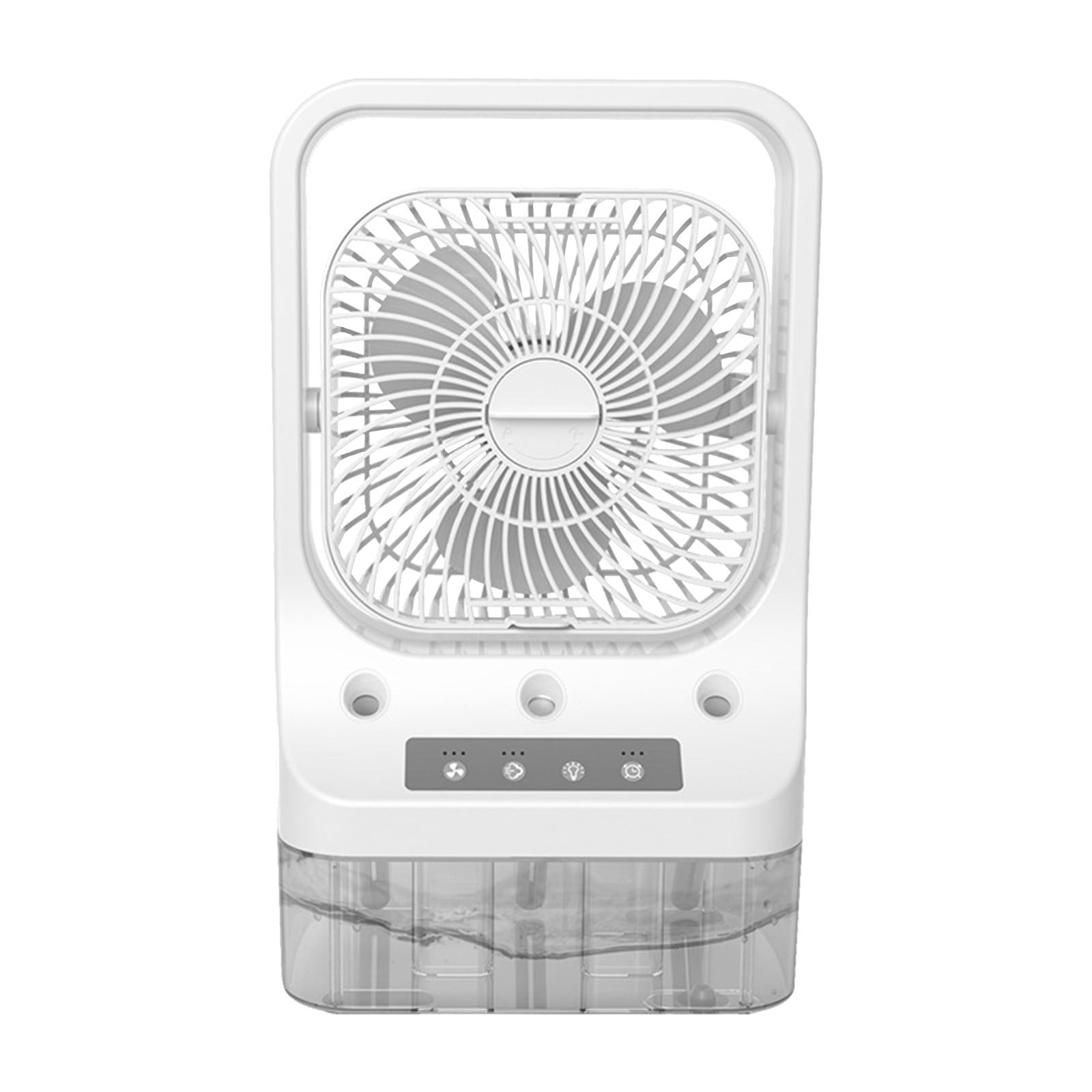 Mgaxud Mini Conditioning Fan with Colorful Lights - USB Powered Portable Air Cooler for Home ...