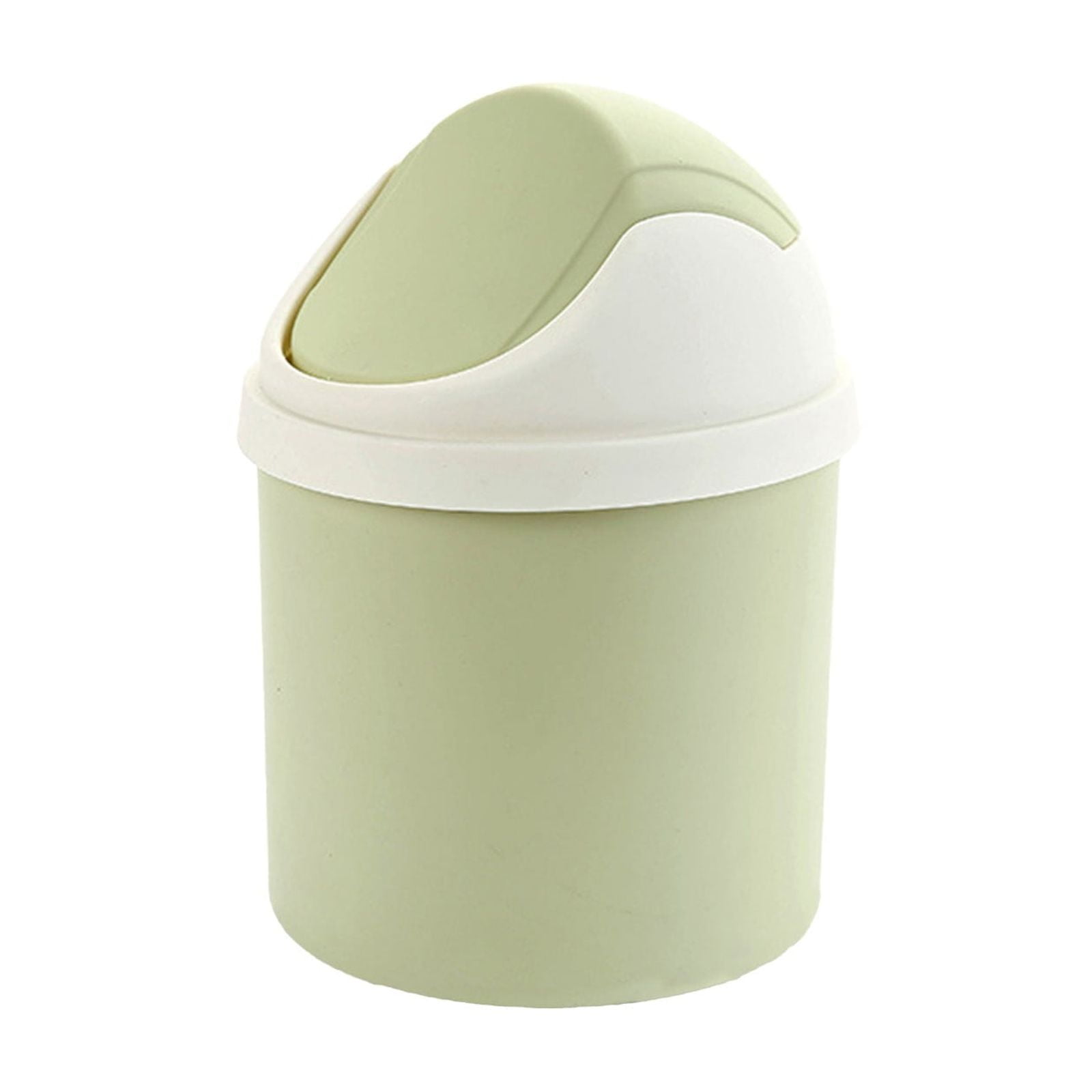 Mgaxud Mini Flip Style Desktop Trash Can - Compact Sanitary Bin for ...