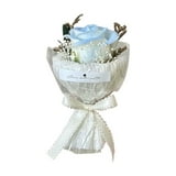 Mgaxud Mini Pocket Bouquet - Small Rose Sunflower Everlasting Flowers ...