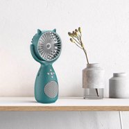 O2 Cool Squeeze Breeze Water Misting Fan 2059 Blue Battery Operated ...
