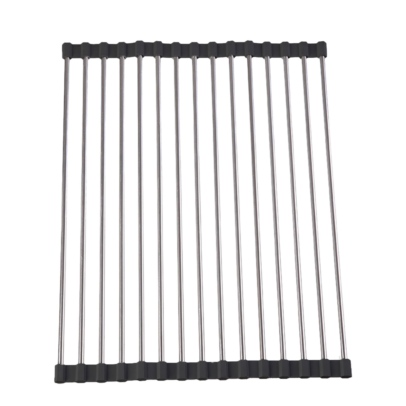 Mgaxud Roll Over Sink Dish Drying Rack - Foldable, Space-Saving, and ...