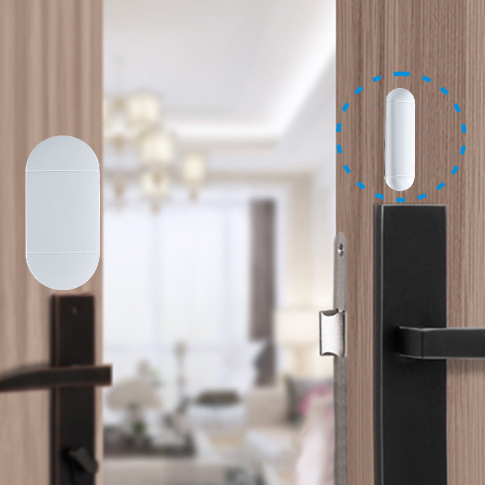 Mgaxud Smart Door Window Alarm Sensor with Remote - Antitheft and Anti ...