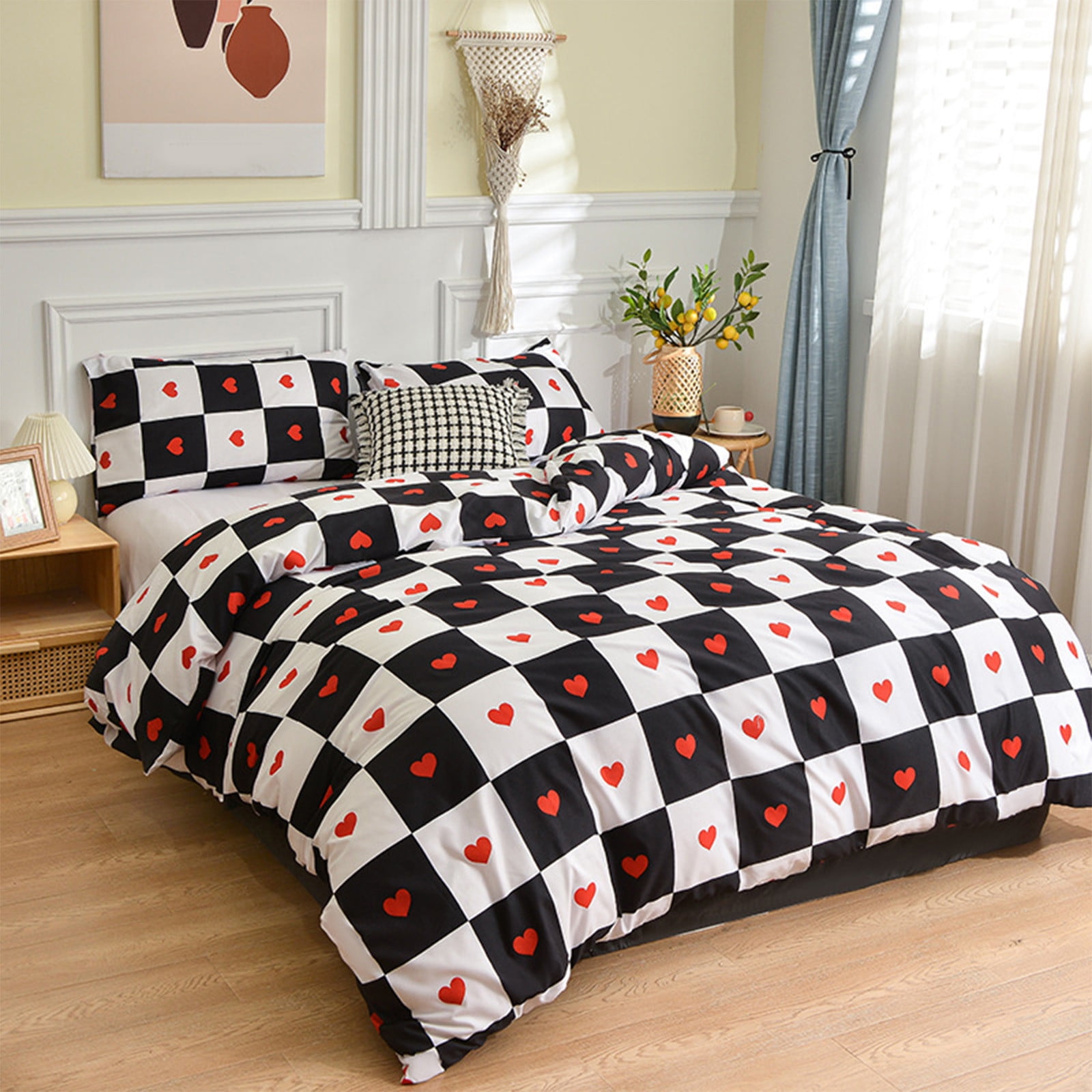 Mgaxud Stylish All-Season Twin Comforter Cover - Soft, Breathable, and ...