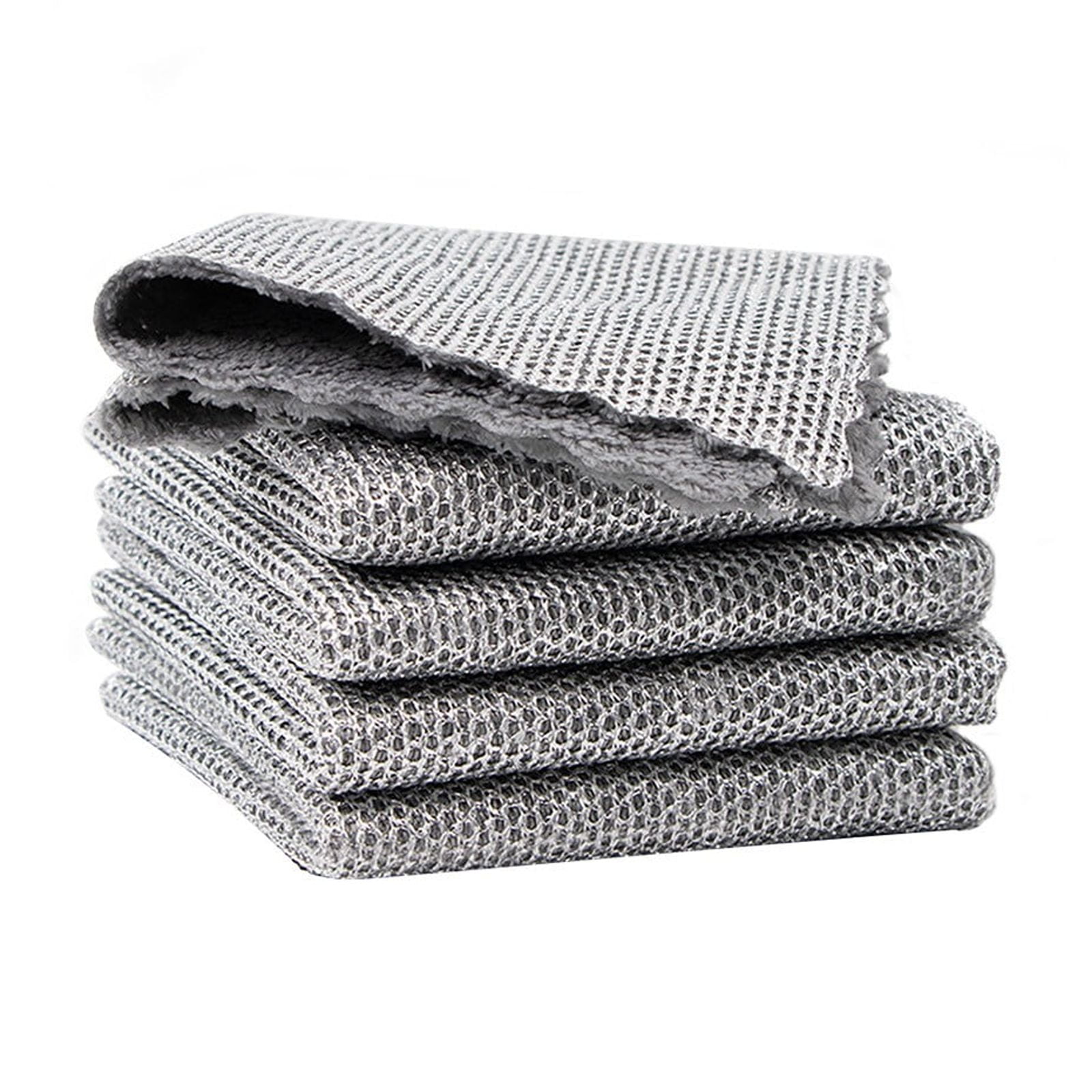 Mgaxud Wet and Dry Double Sided MultiPurpose Steel Cloth, MultiPurpose ...