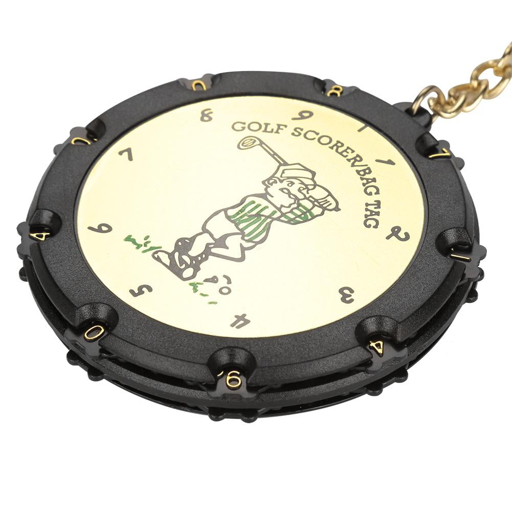 Mgaxyff 18 Holes Golf Score Stroke Shot Counter Keeper with Clip ...