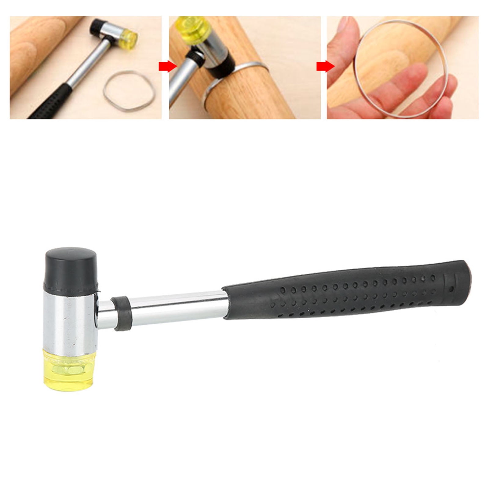 Mgaxyff 1pc Double Face Hammer Jewelry Ring Adjusting Processing Tool ...