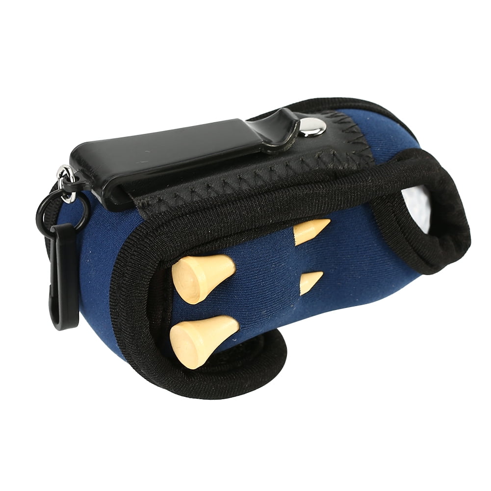 Mgaxyff 3 Colors Golf Ball Bag Holder Clip Utility Pouch Sports Golfing ...