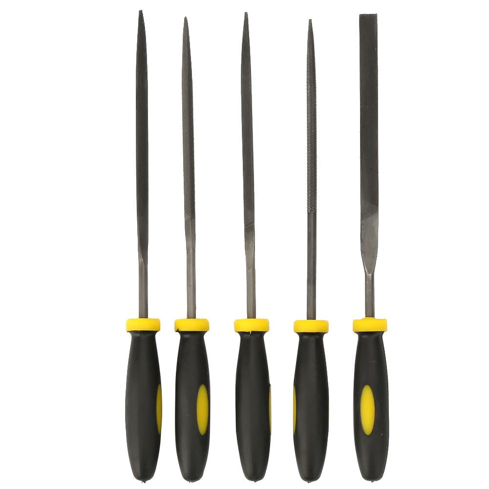 Mgaxyff 5pcs Steel Rasp Wood File Set Convenient Mini Assorted Flat ...