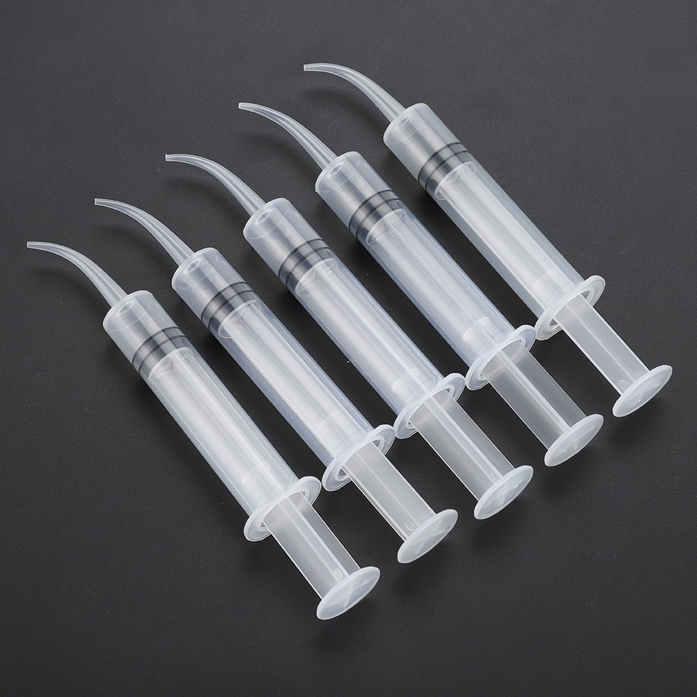 Mgaxyff Dental Syringe,10Pcs Disposable Dental Irrigation Syringe ...