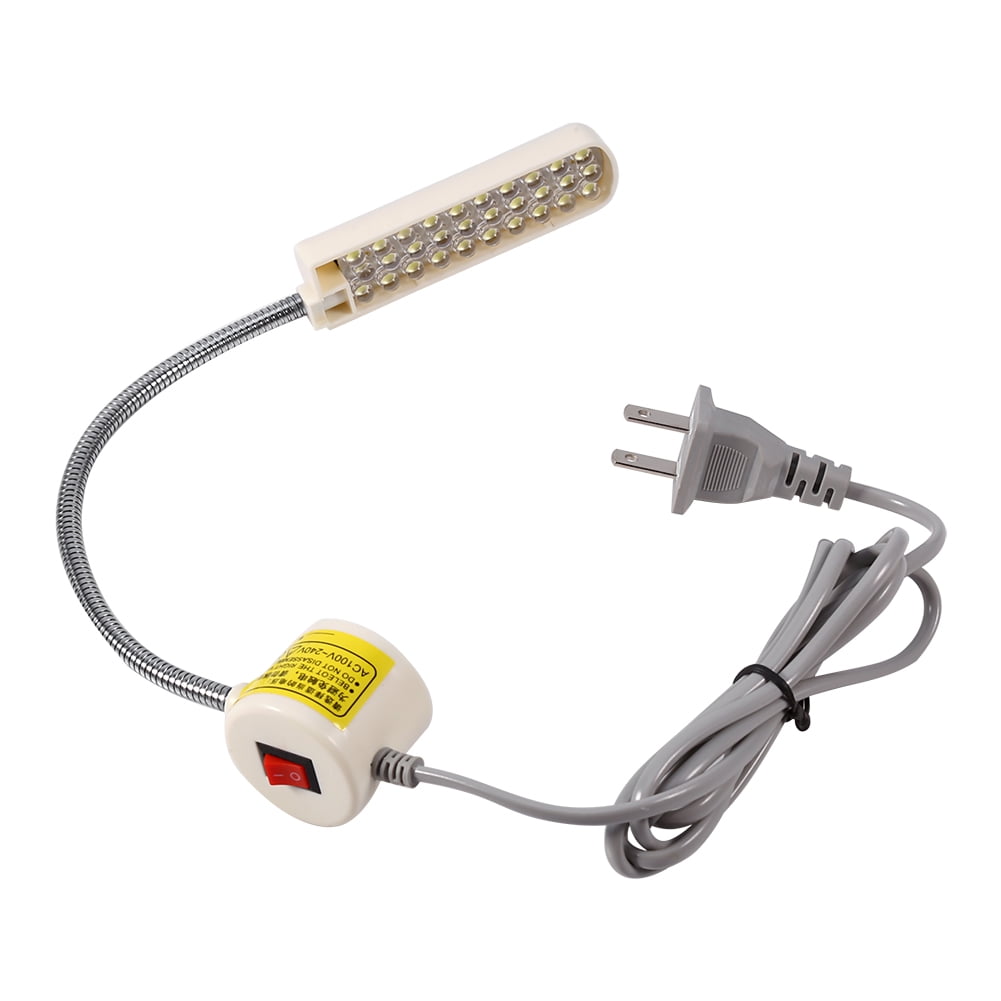 Mgaxyff LED Sewing Machine Light, 1pc AC 110V-240V 30 Portable LED ...
