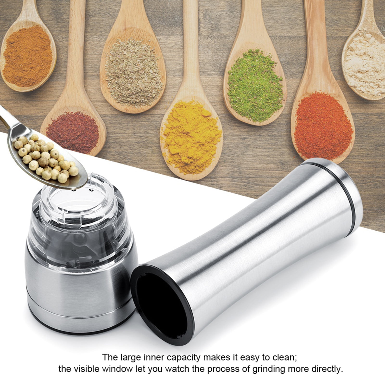 Mgaxyff Manual Pepper Grinder Mill For Soyabean Pepper Granulated ...