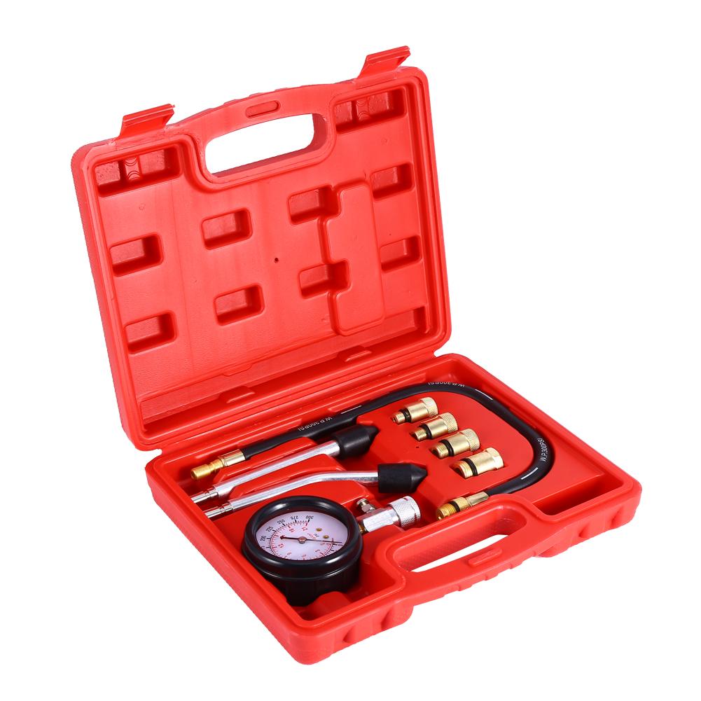 Mgaxyff Petrol Engine Cylinder Compression Tester Test Gauge Kit Car ...