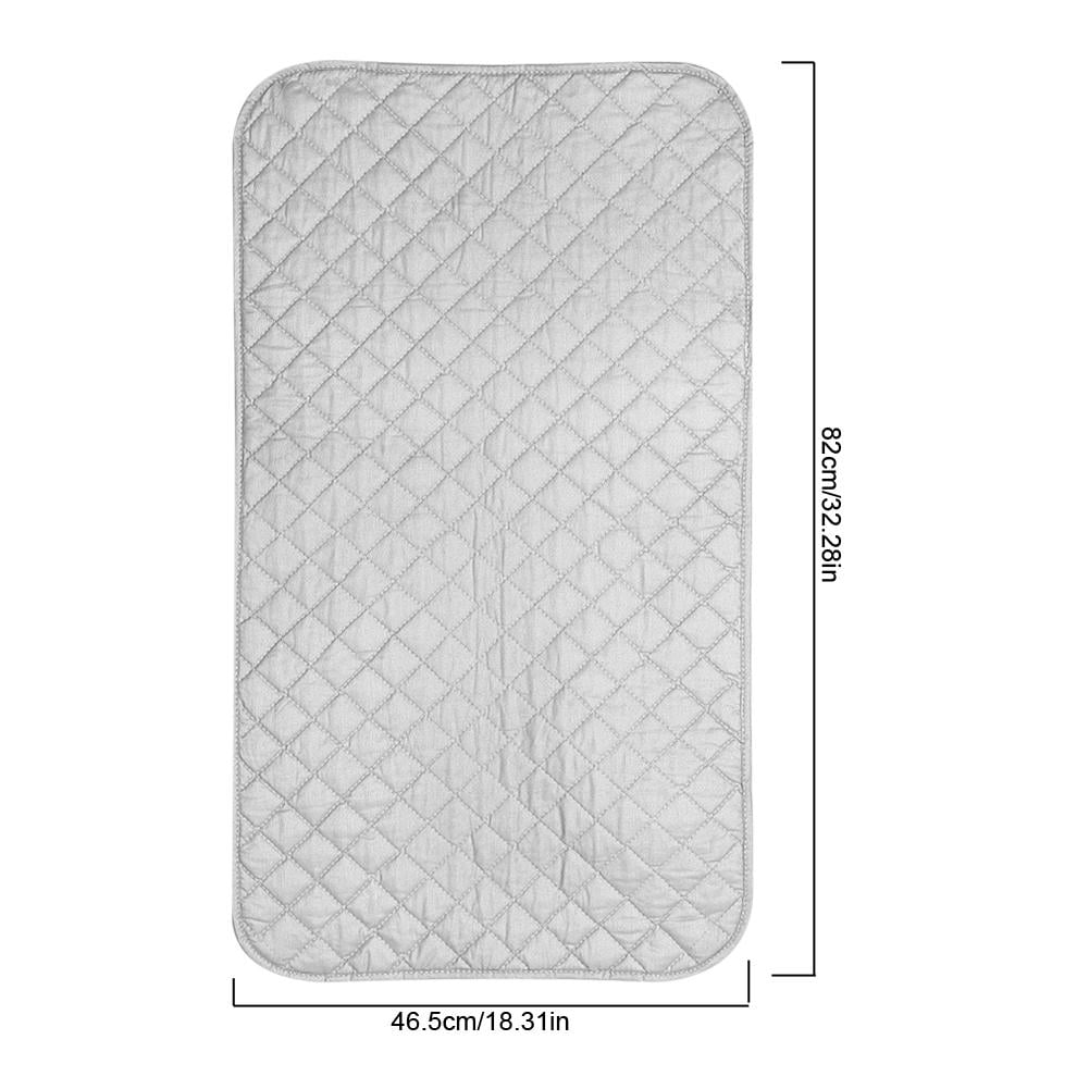 Mgaxyff Portable Foldable Anti-Slip Magnetic Ironing Pad Mat Blanket ...