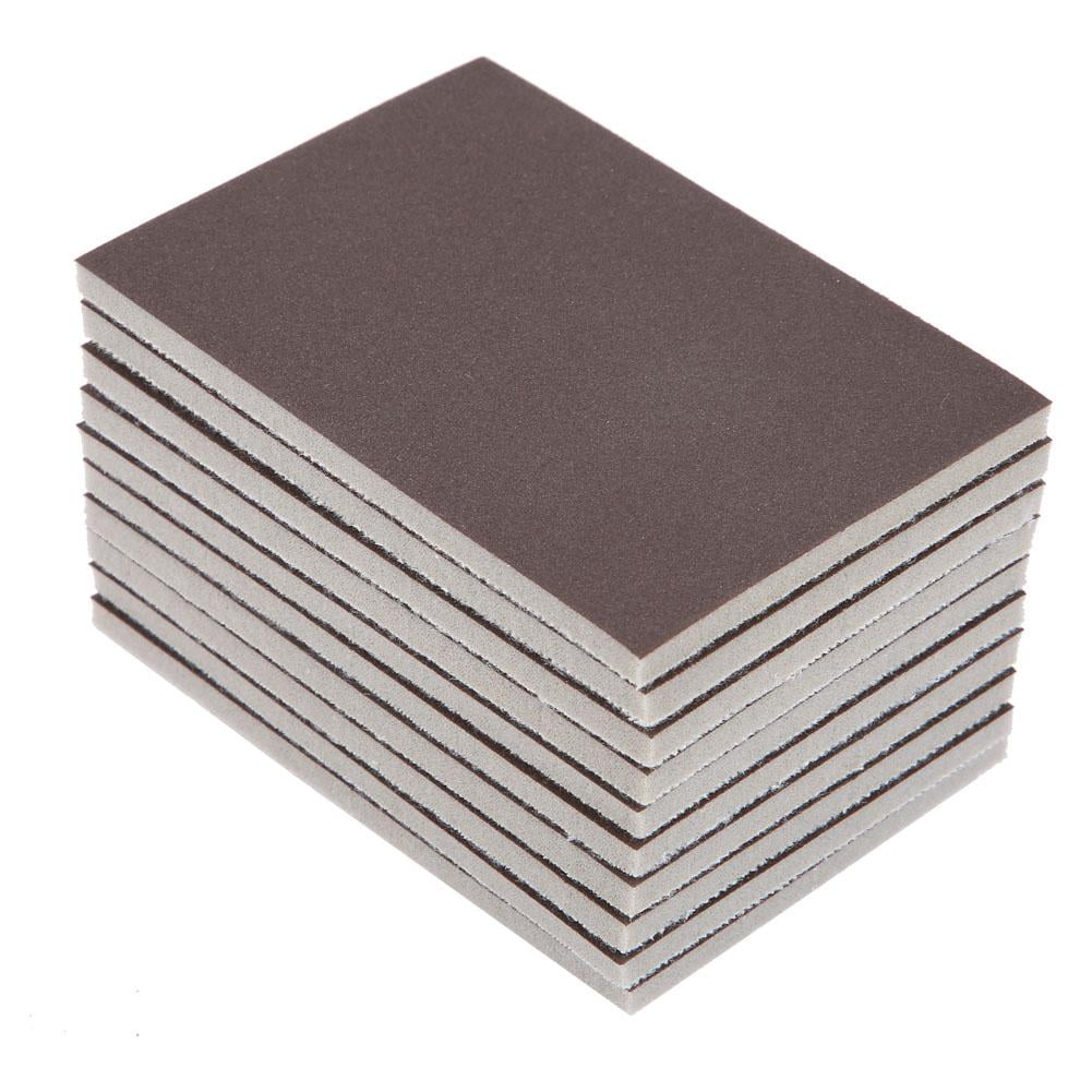 MGAXYFF Square Sponge Sandpaper, 10PCS, 120/180/240 Grit, Fine ...