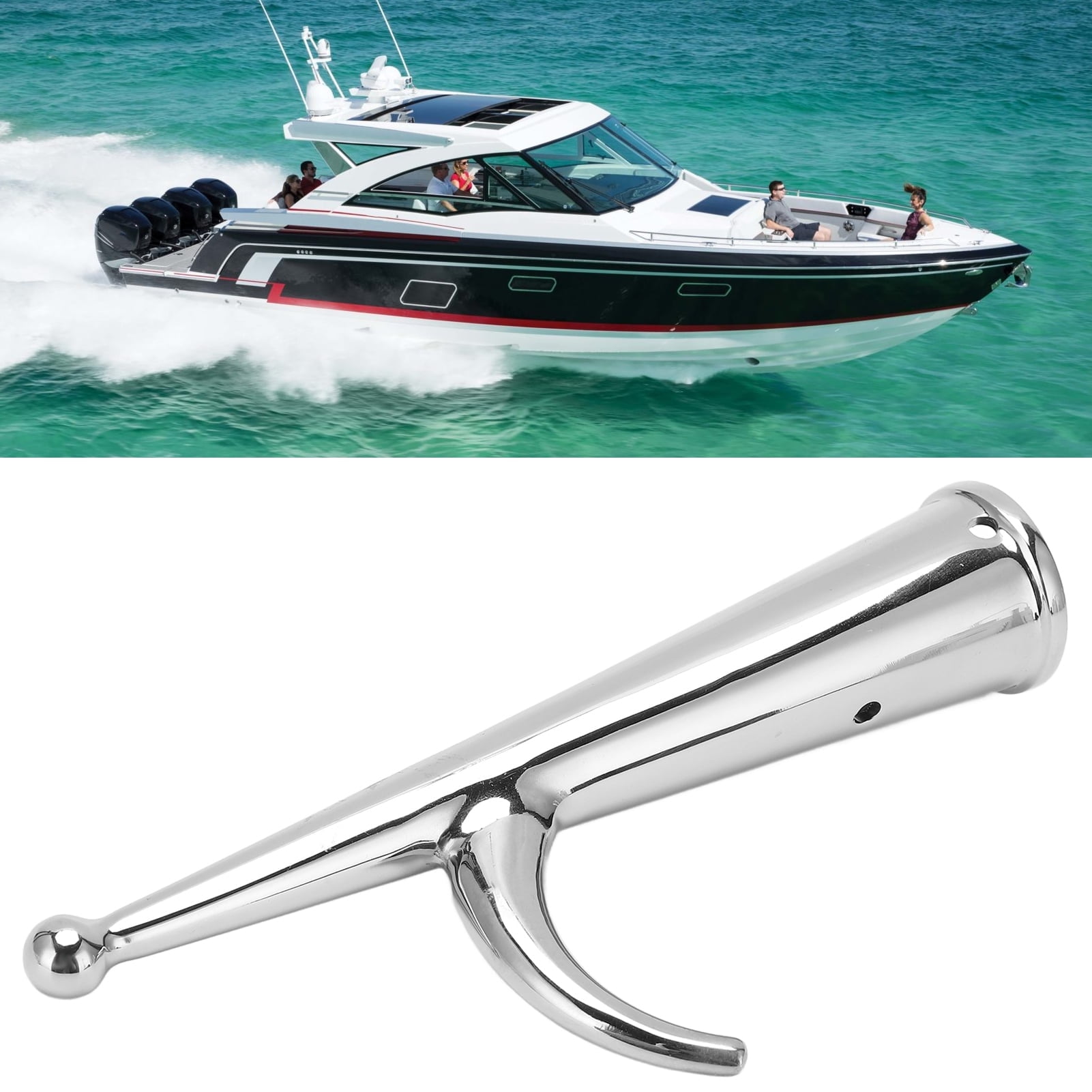 Mgaxyff Stainless Steel Boat Hook,Boat Hook Head,Boat Hook Floating ...