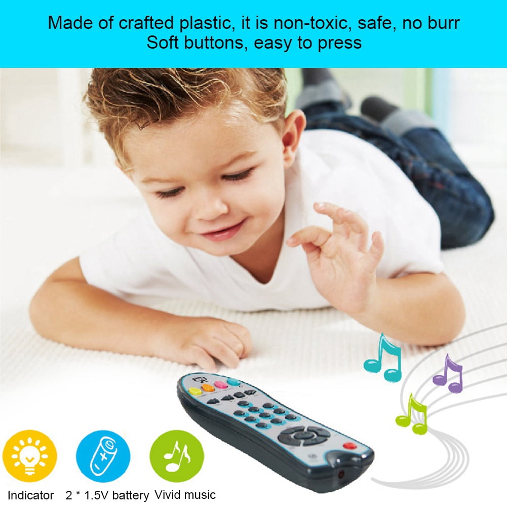 Mgaxyff Toy Remote Control, Baby TV Remote Control,Baby Music TV Remote ...