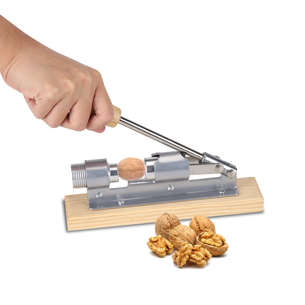 Mgaxyff Heavy Duty Metal Nut Cracker, Pecan and Walnut Opener Tool with ...