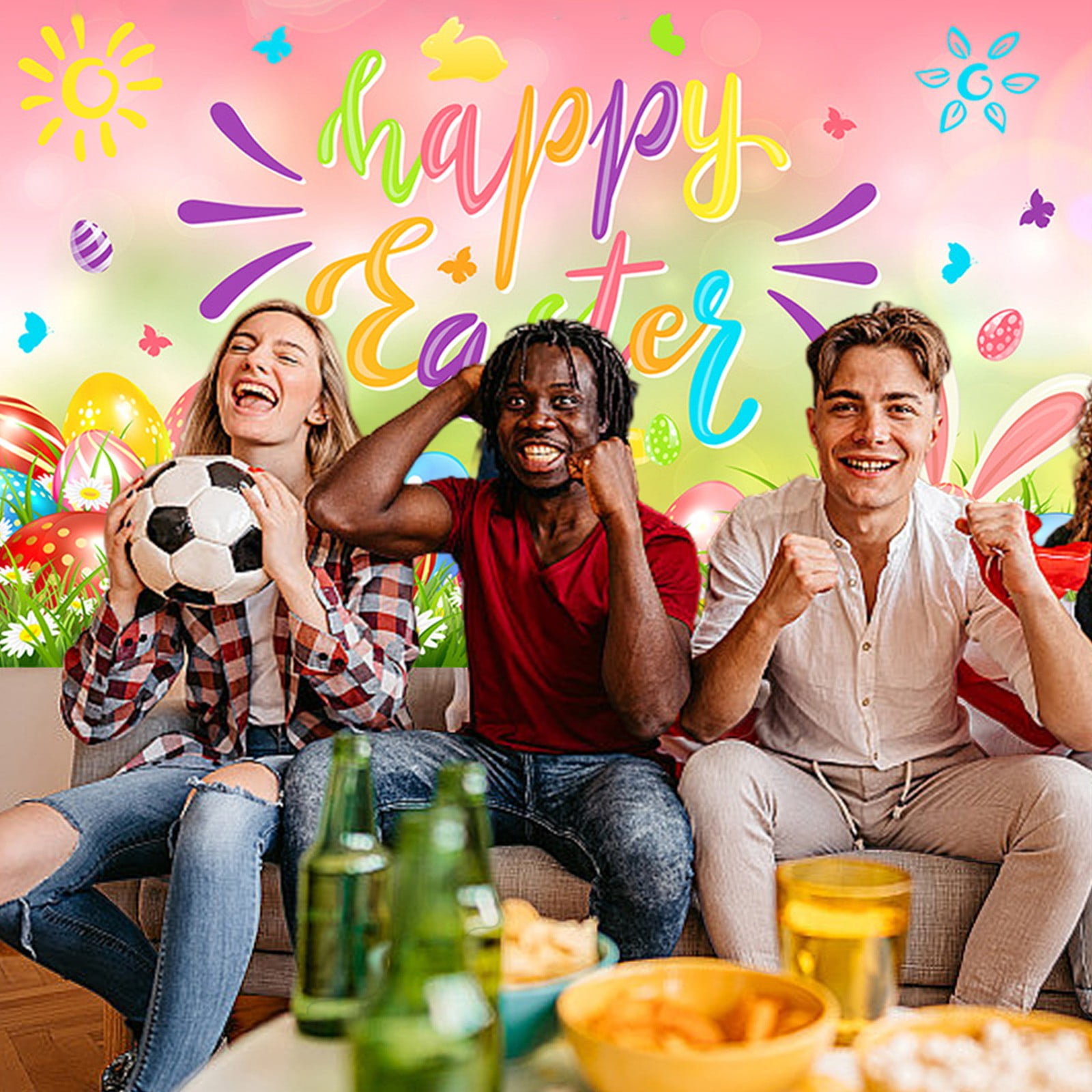 Mgcok Easter Backdrops Holiday Party Decorations Banners Photo Shoots Scene Set Up - Walmart.com