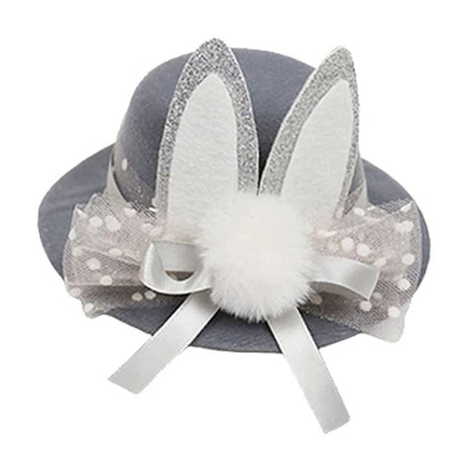 Mgcok Easter Bunny Hat Clip Costume Props Hat Bunny Hairpin Easter ...