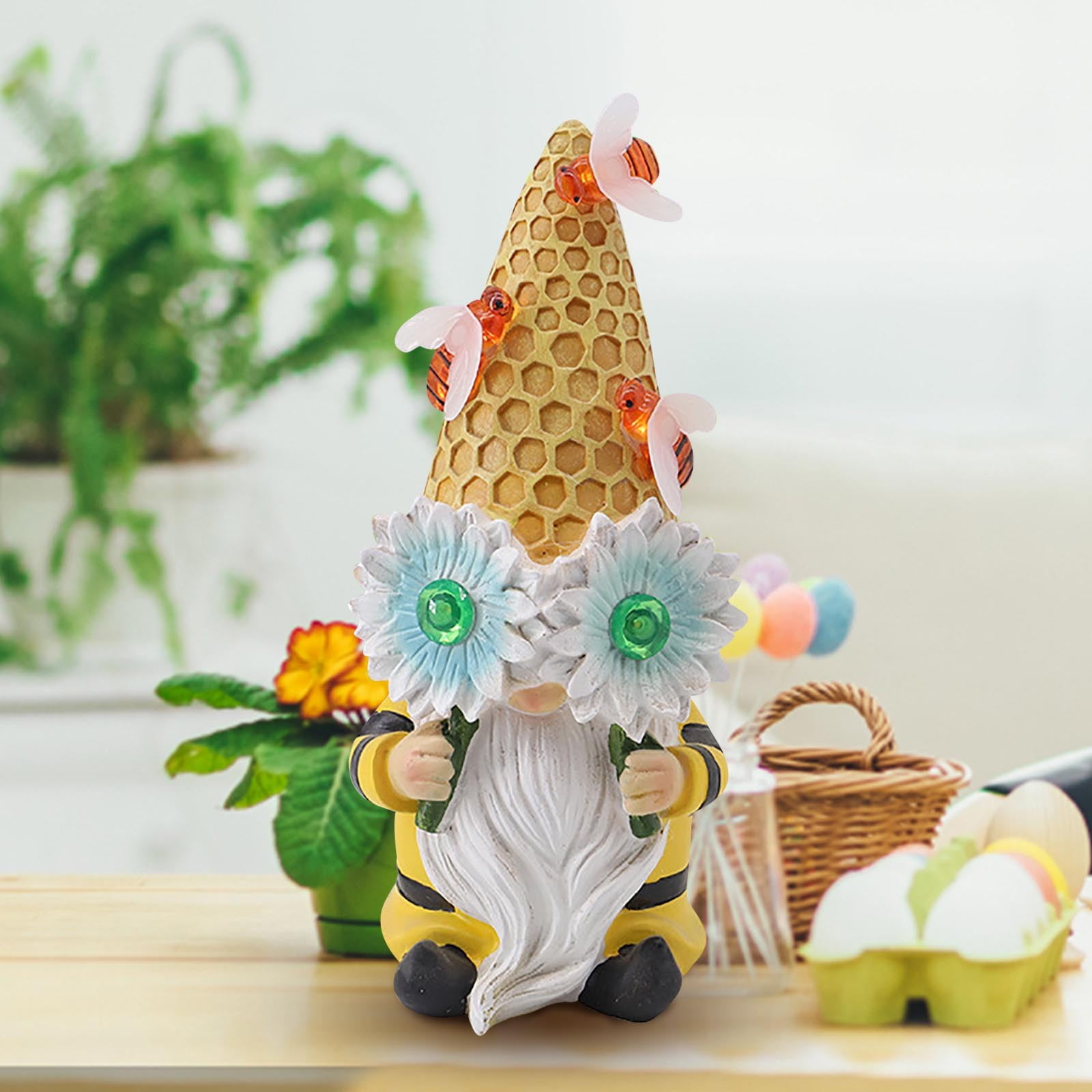 Mgcok Easter Decor Easter Dwarf Ornament Garden Resin Dwarf Crafts ...